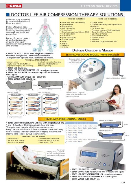 electromedical devices - Gima