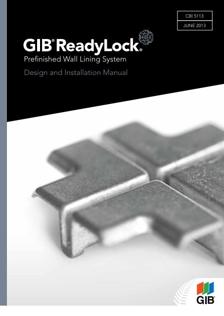 Design and Installation Manual - Gib