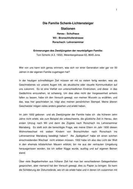 Josef und Klara Schenk