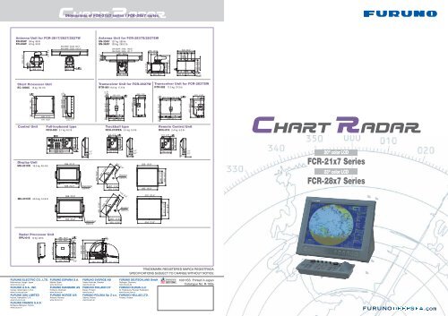 Full integration of FURUNO Radar and an ENC