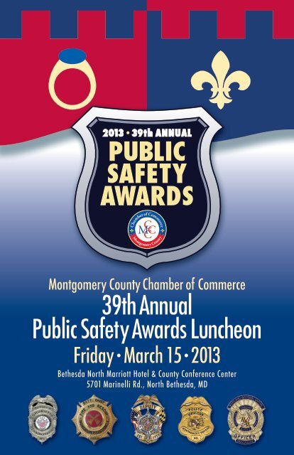 39th Annual Public Safety Awards program - Montgomery County ...
