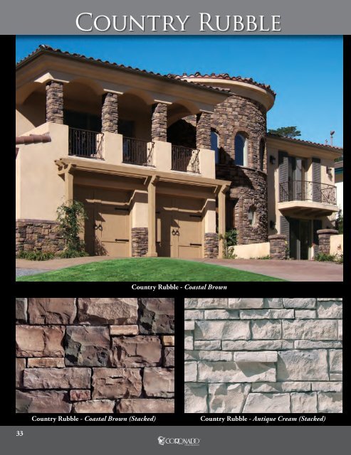 Country Rubble - Coronado Stone Products