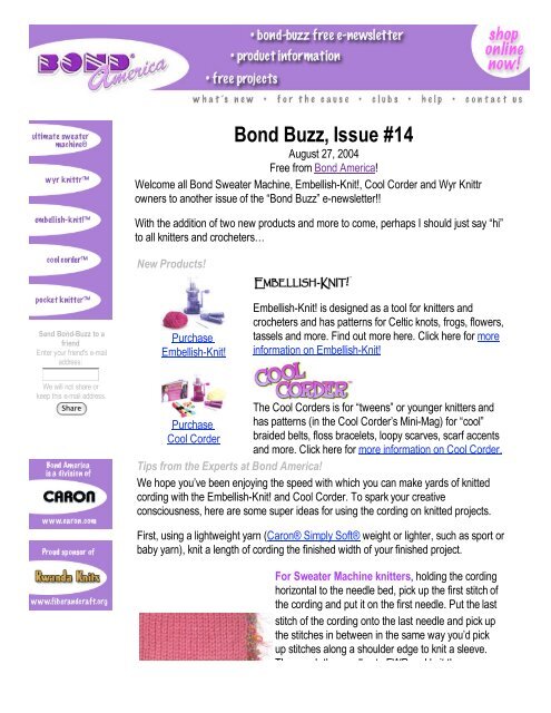Bond Buzz, Issue #14 - Bond America