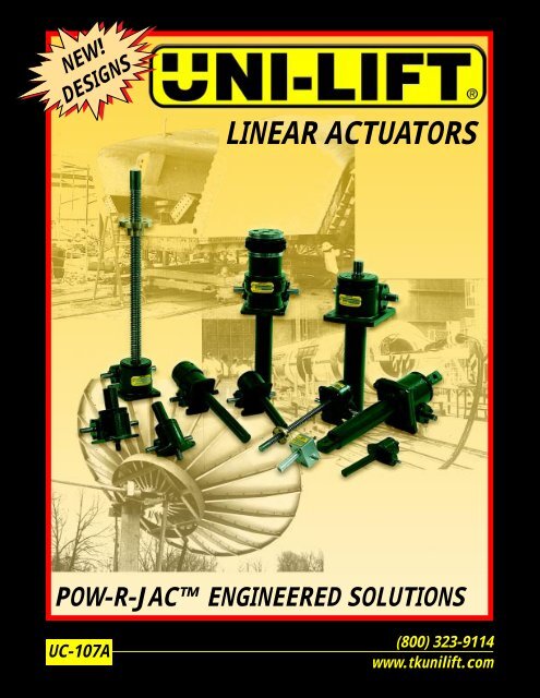 Unilift Catalogue - Independent Hydraulics Manufacturer
