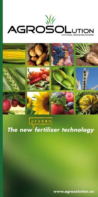 Download our brochure - Greenfield Fertilizer