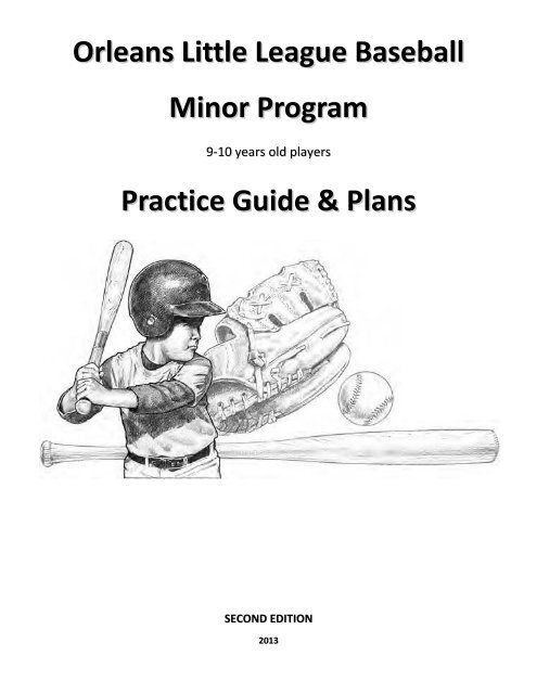Minor Practice Guide & Plans - Orleans Little League Baseball