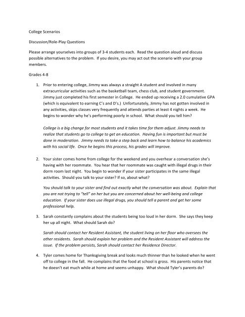 Funny What If Scenarios