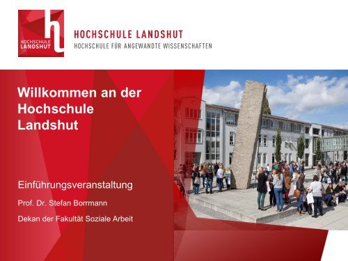 Fakultät Soziale Arbeit - Hochschule Landshut