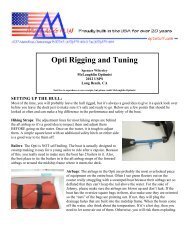 Optimist Tuning Guide - McLaughlin Boat Works