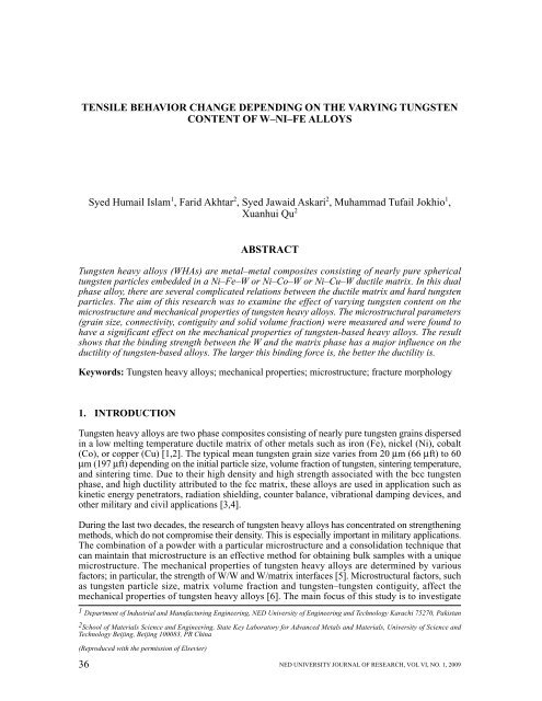Full Paper - NED University