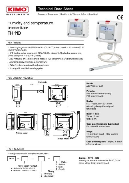 TH 110 - Kimo Canada