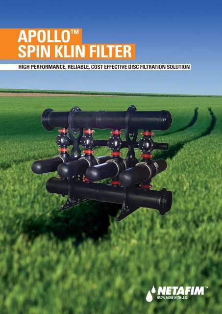 APOLLO™ SPIN KLIN FILTER - Netafim