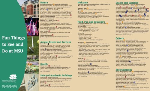 Msu Gardens Map | Fasci Garden