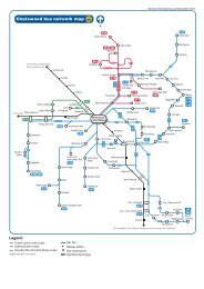 Parramatta bus network map
