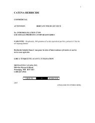 MSDS Roundup Transorb HC Liquid Herbicide - Monsanto