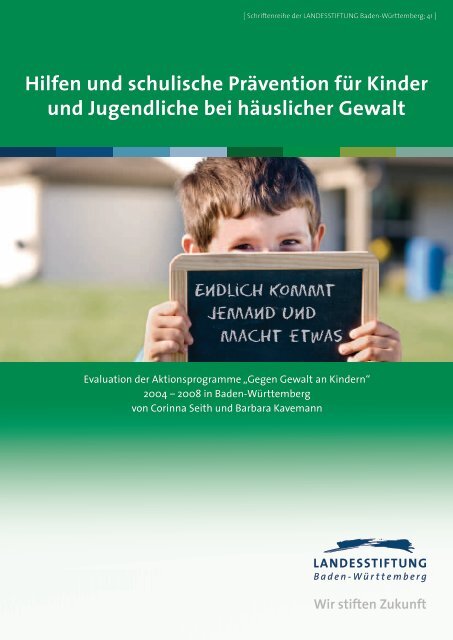 Hilfen und schulische Prävention für Kinder und Jugendliche bei ...