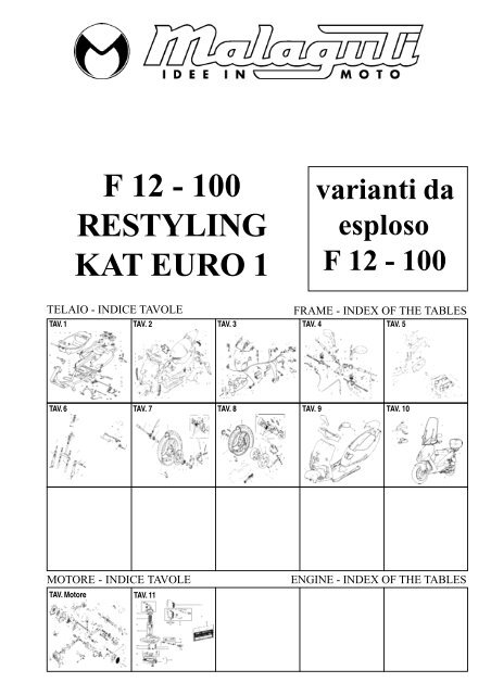 PHANTOM F12 - 100 Restyling - Malaguti