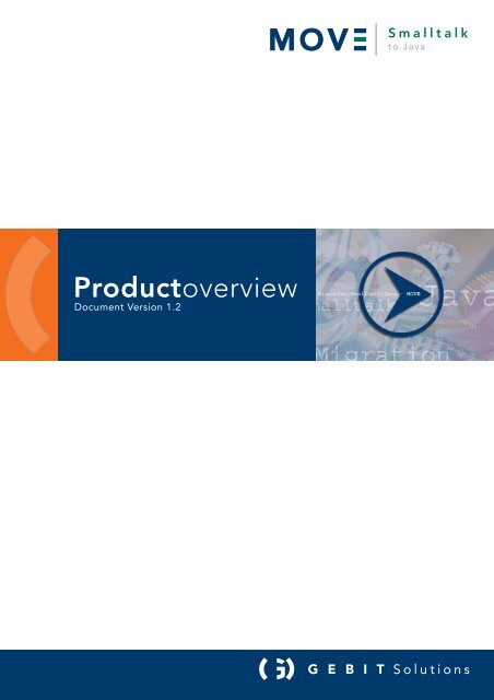 MOVE - Migration Smalltalk to Java - GEBIT Solutions