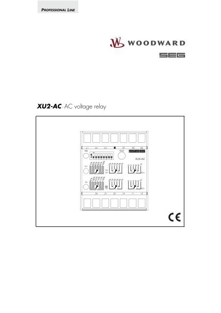 XU2-AC - AC voltage relay
