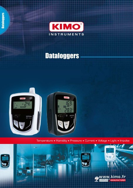 KISTOCK dataloggers - Kimo