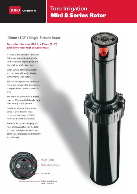 Toro Residential Irrigation