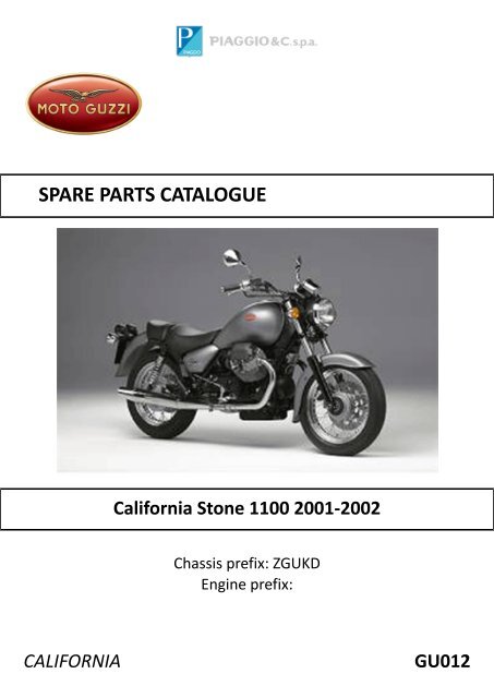 SPARE PARTS CATALOGUE