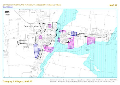 Map 47 - South Worcestershire Development Plan