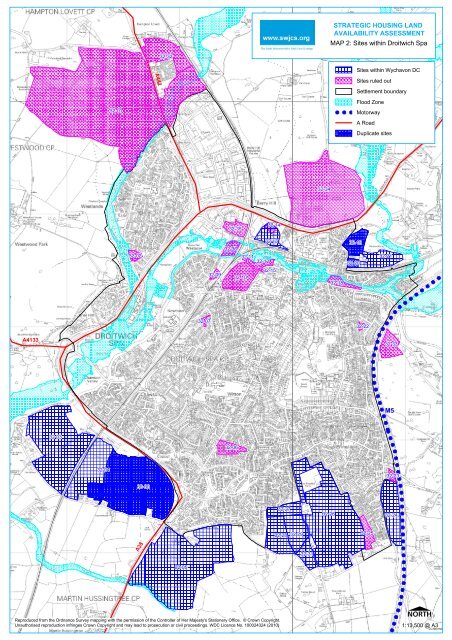 Map 2: Droitwich at A3 - South Worcestershire Development Plan