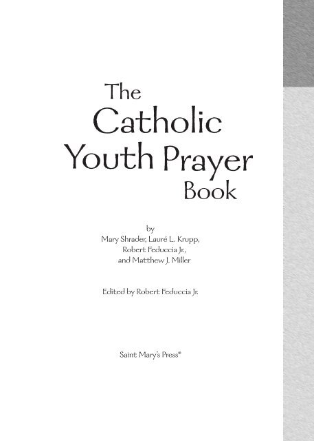 Catholic Youth Prayer Book - Saint Mary's Press