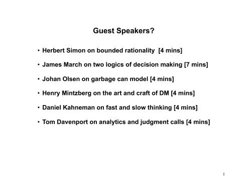 Herbert Simon Bounded Rationality