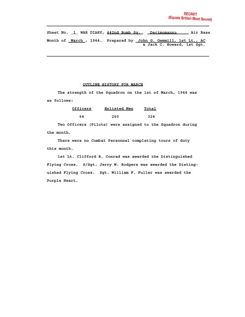 Transcript - 320th Bomb Group