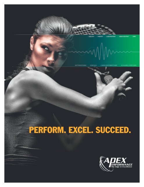 to download the Sports Brochure (PDF). - Apex Performance