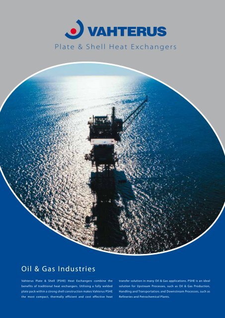 Oil & Gas Industries - Vahterus