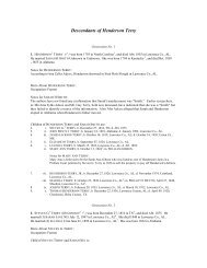 Family Tree Maker - Terry Family Historian