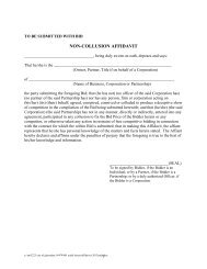 Affidavit Unsworn Declaration Under Penalty of Perjury of SOE for ...