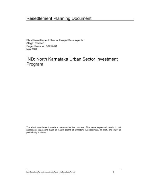 Resettlement Planning Document - kuidfc