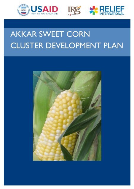 EMLED Shafat Sweet Corn Cluster Development Plan ... - Baladiyat
