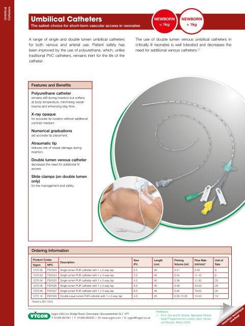 Umbilical Artery Catheter