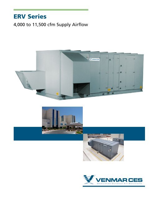 ERV (4000 to 11500 cfm) - Venmar CES Inc.