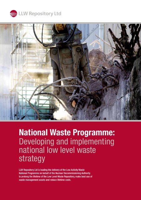 National Waste Programme - Low Level Waste Repository Ltd