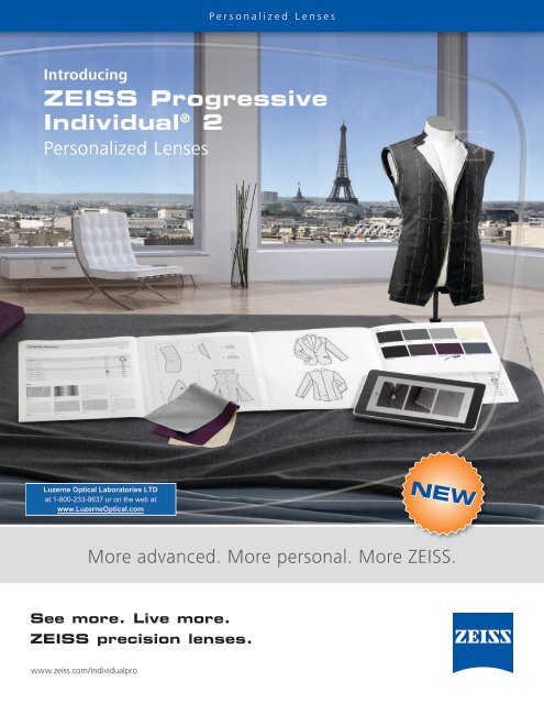 ZEISS Progressive IndividualÂ® 2 - Luzerne Optical Labs