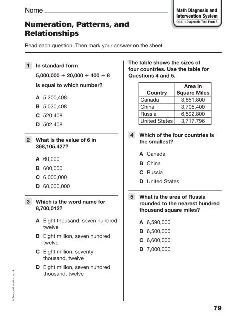 Scott Foresman Math Grade 6 Answer Key Pdf