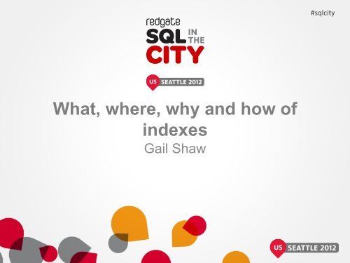 What does an index look like? - SQL in the City