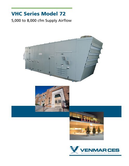 VHC Series Model 72 - Venmar CES Inc.