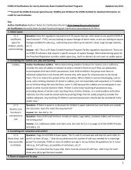 ECERS Daily Schedule Checklist - Calloway County Schools ...