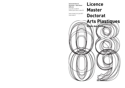 Licence Master Doctorat Arts Plastiques - arpla
