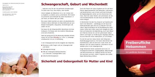 Freiberufliche Hebammen - Hebammenverband Konstanz