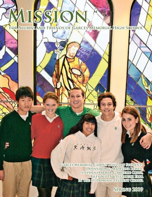 Magazine Spring 2009 - Garces Memorial High School