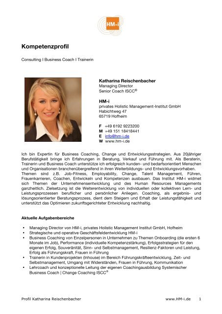 Kompetenzprofil