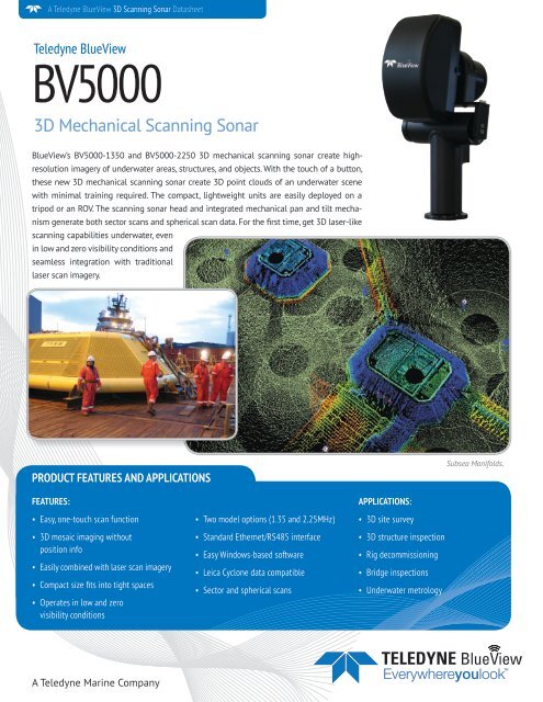 BV5000 - BlueView Technologies, Inc.